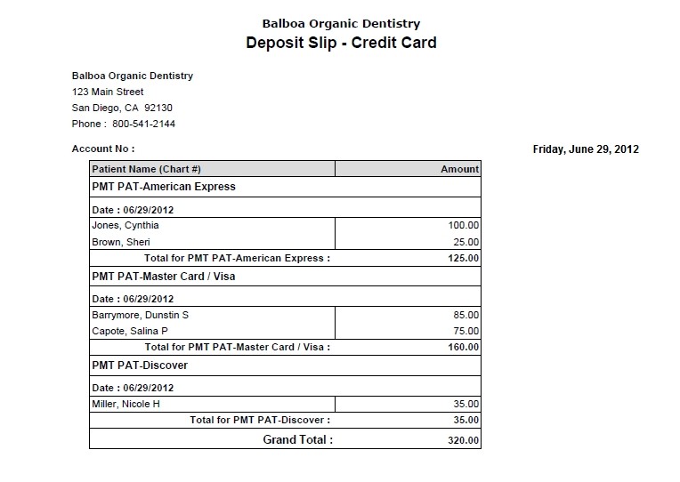 How can we generate a report which shows our office’s credit card transactions? – Planet DDS