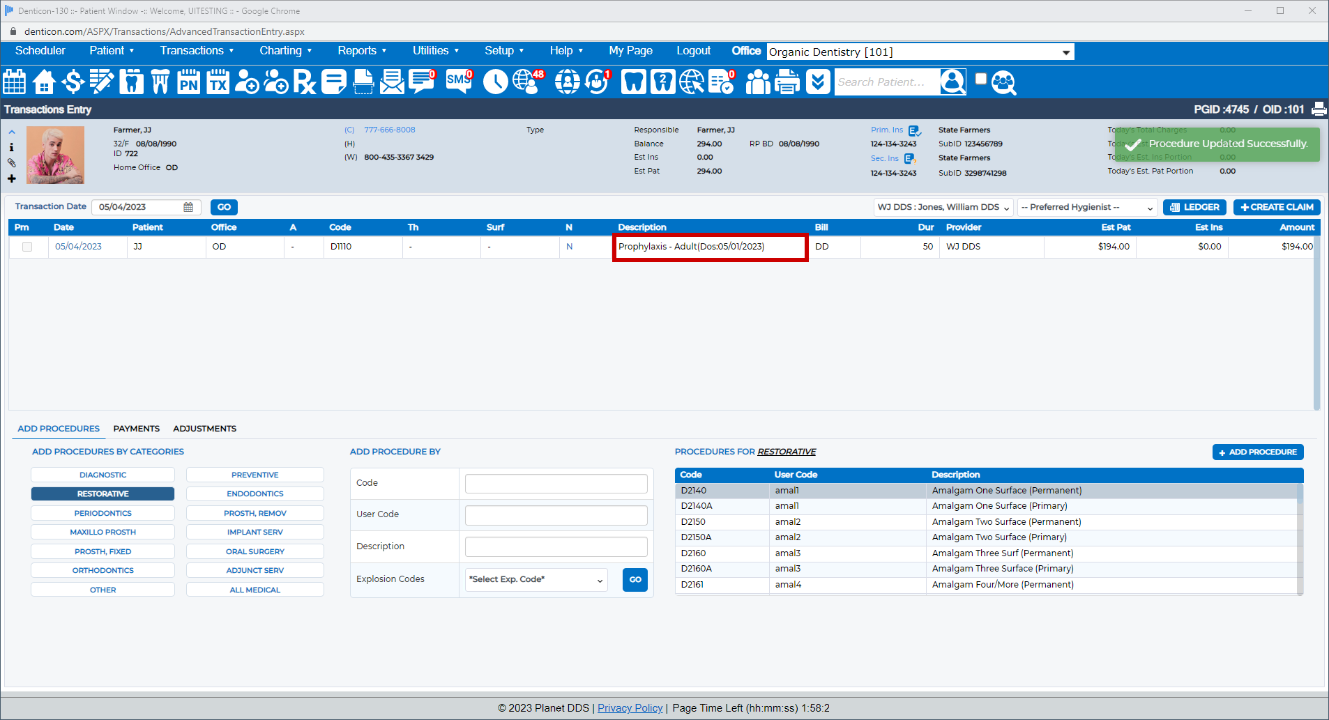 I created a claim in the past for a patient with the wrong information ...