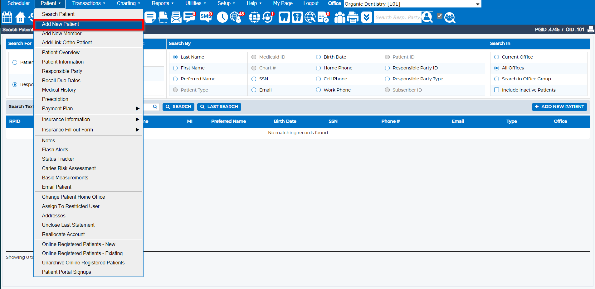 How do I enter a new patient? – Planet DDS