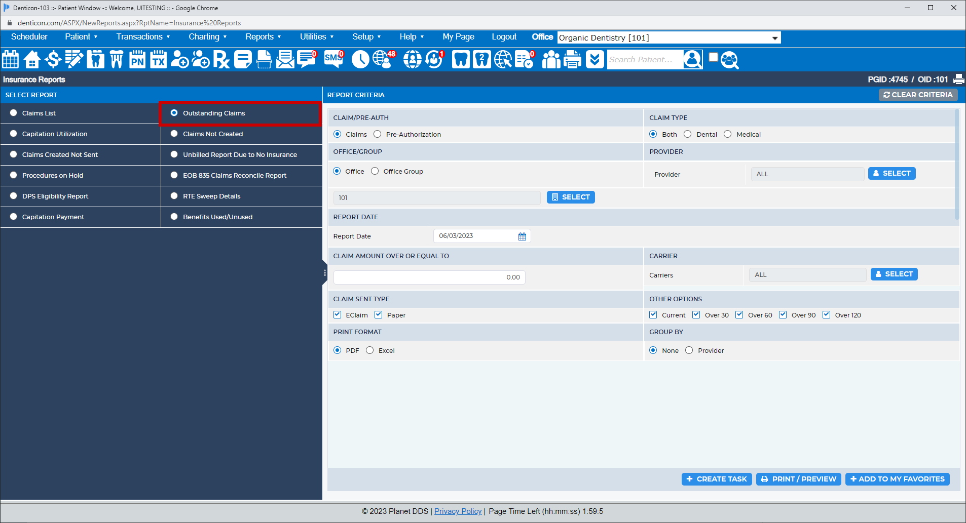 Why does my outstanding claim report differ from the outstanding claims ...