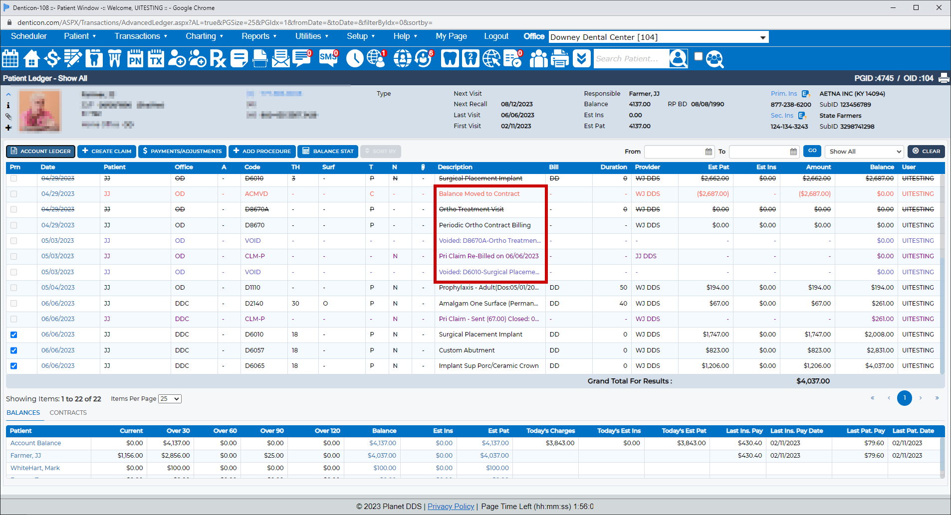 How are we able to change the colors of the Ledger transactions ...