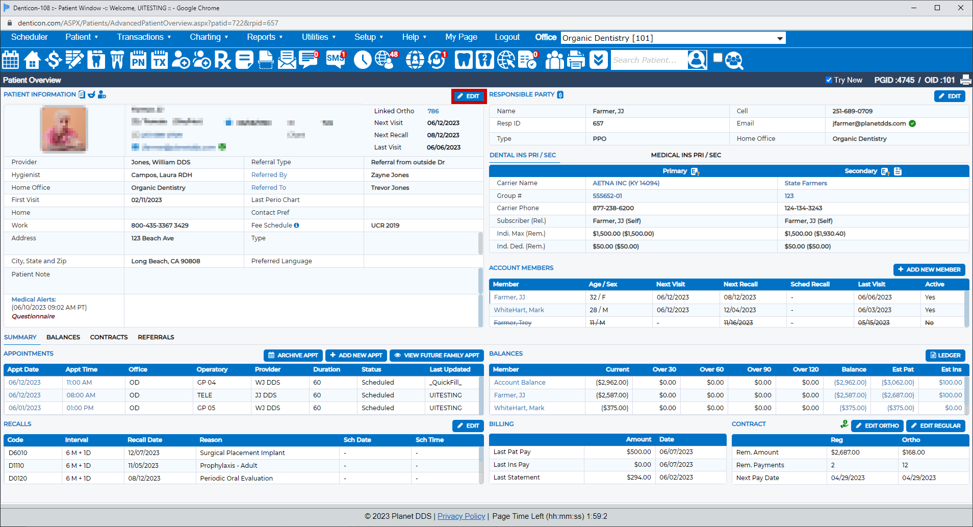 How do I make a patient inactive? – Planet DDS