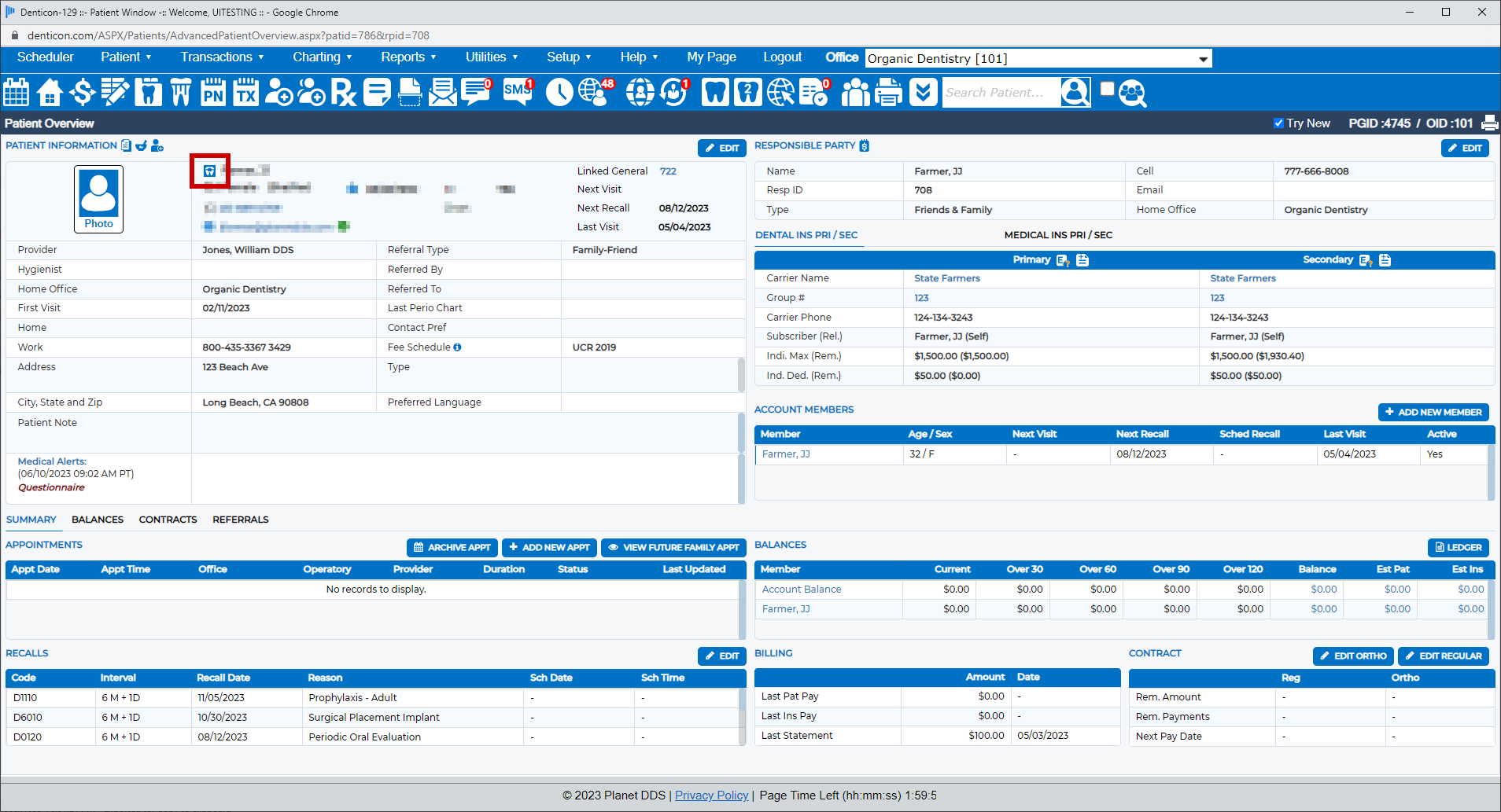 Ortho Treatment Card – Planet DDS