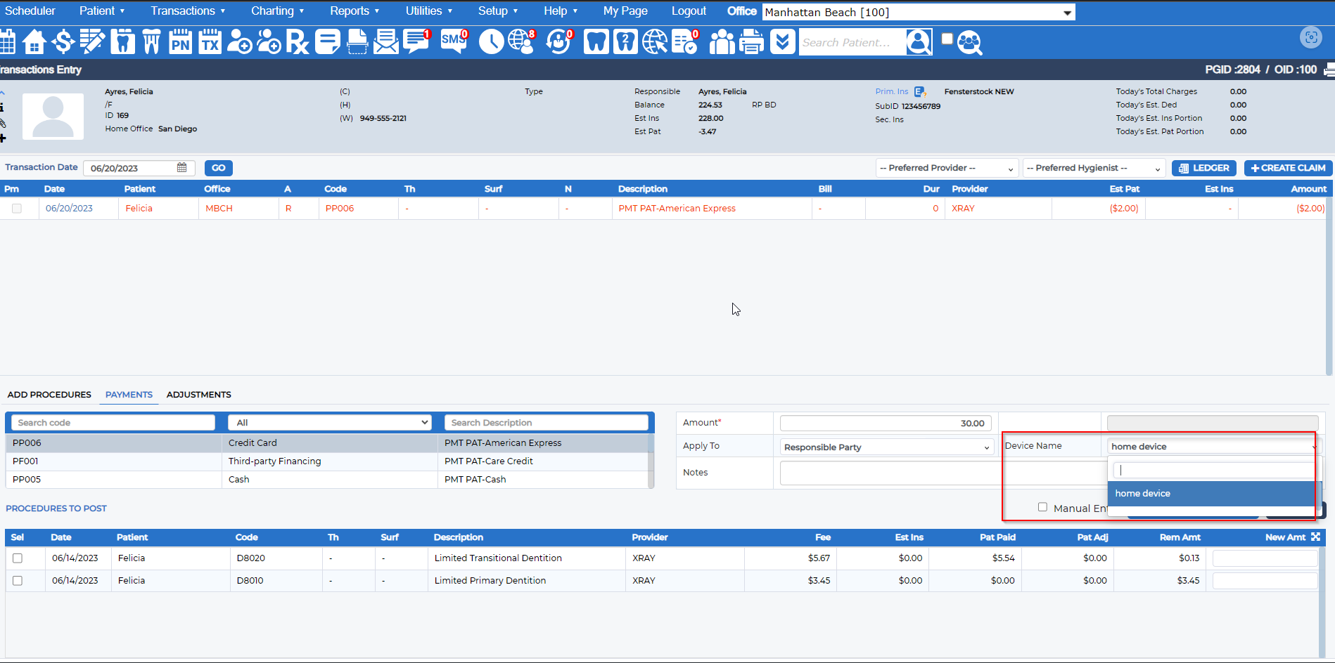 How to Process a Transaction Using Denticon Pay – Planet DDS