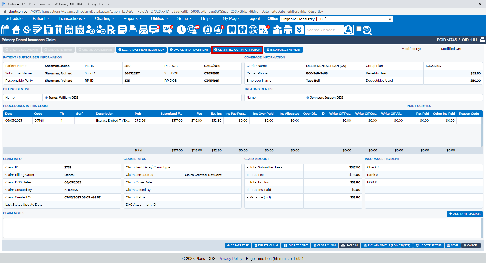 An insurance carrier requires our office to indicate ICD codes on the ...