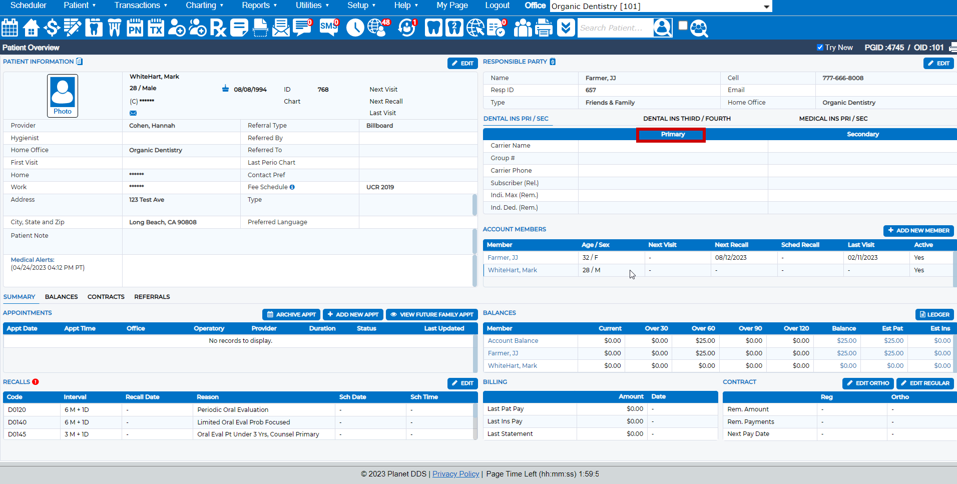 Our practice has Medicaid patients. How do I setup these patients ...