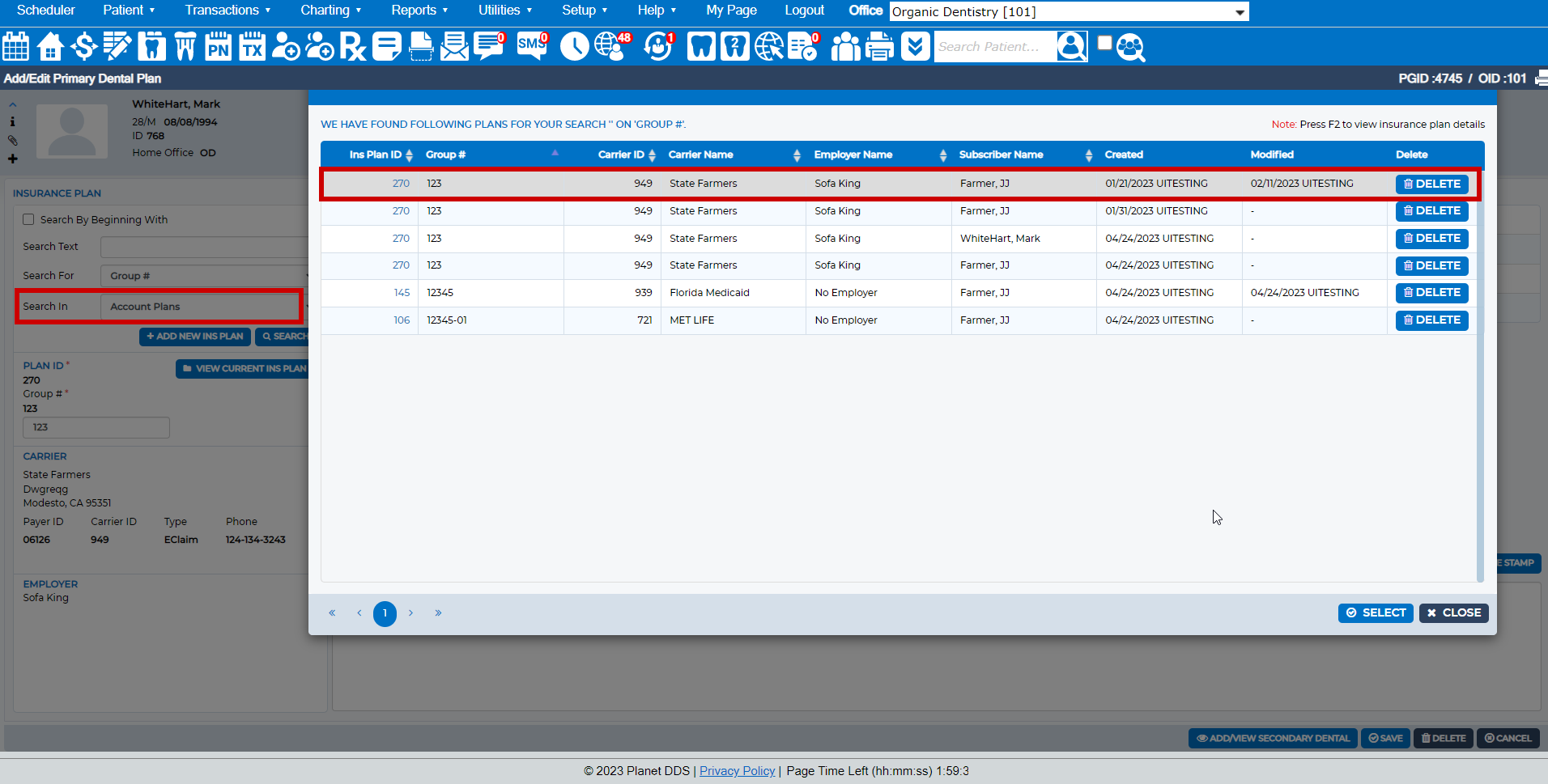 How do I make a patients’ secondary insurance their primary? – Planet DDS