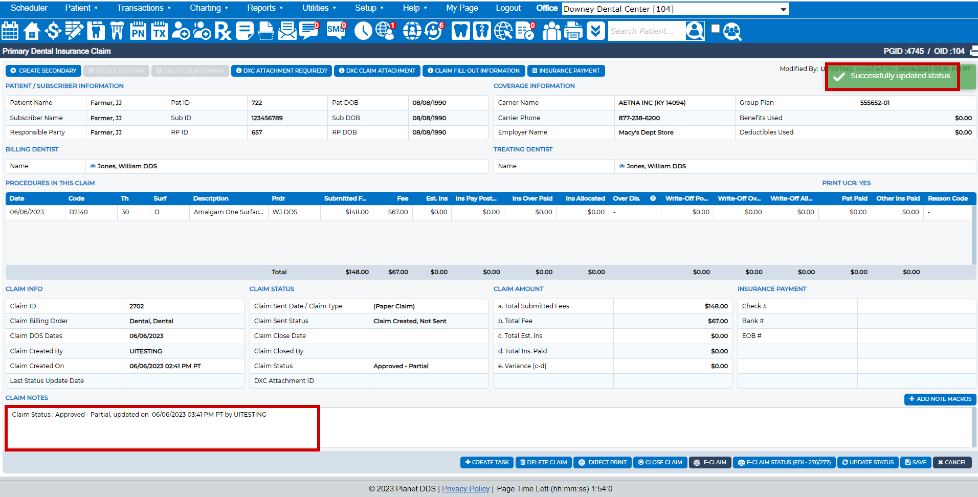 How are we able to use claim statuses in our patient’s insurance claim ...