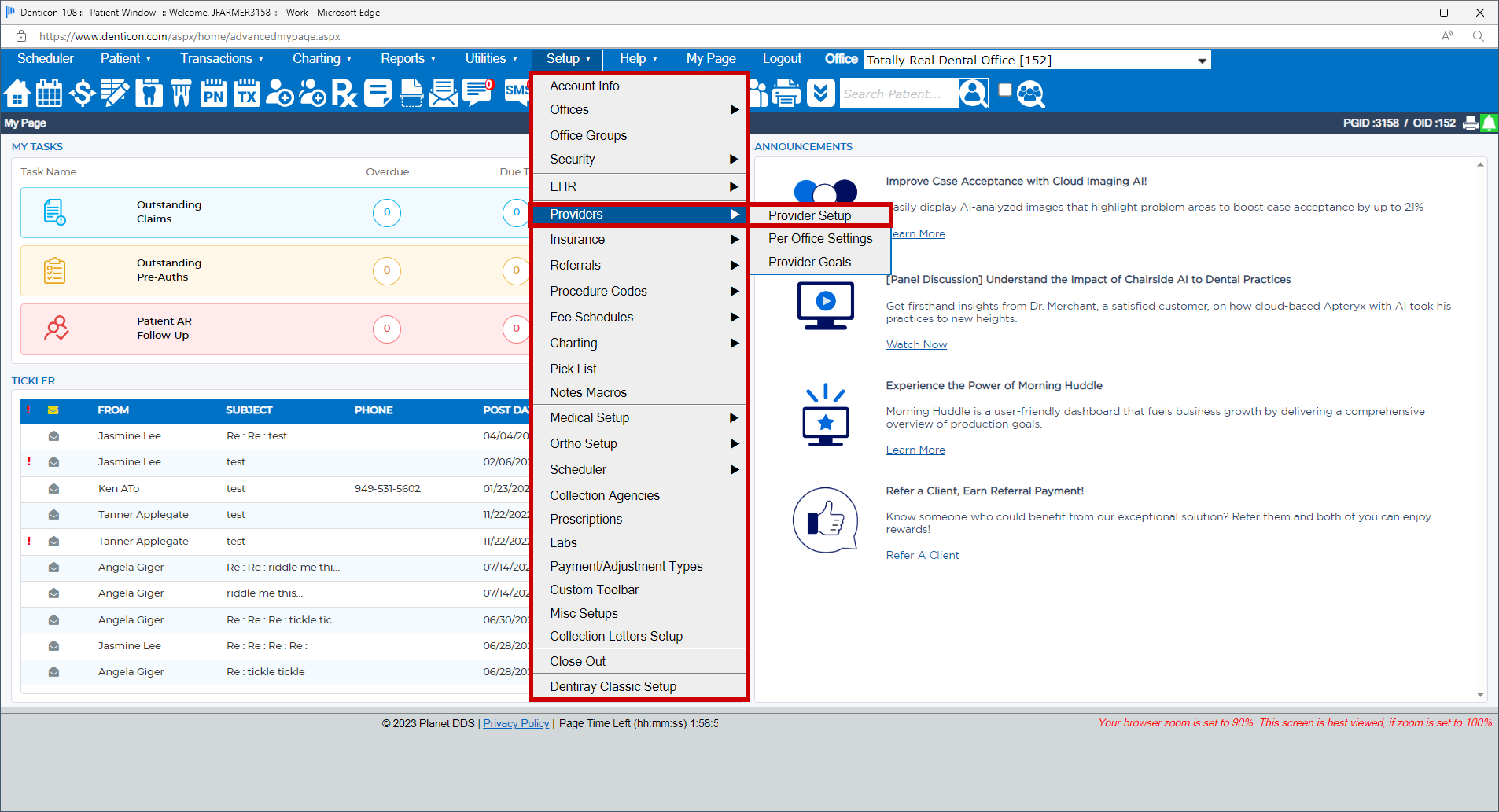 Our dentist wants to use DoseSpot for e-prescriptions. What is the full ...