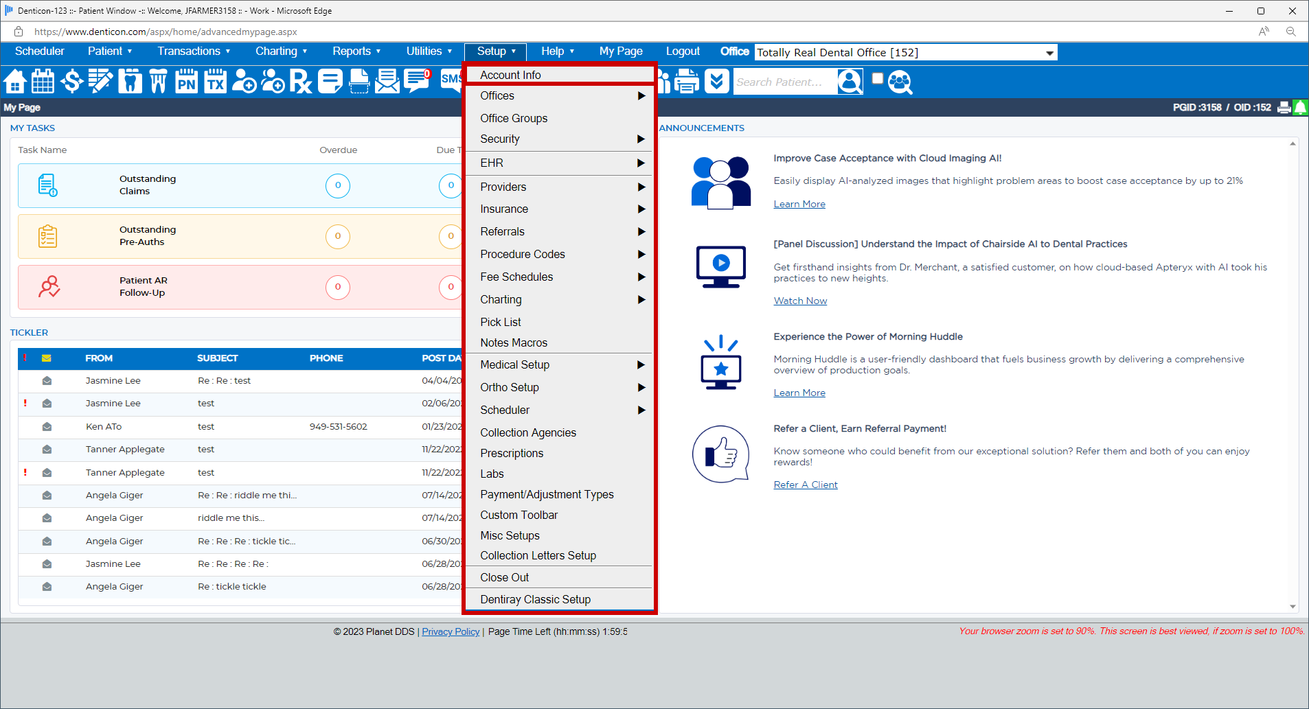 Is there a way to show two different colors on an appointment? – Planet DDS
