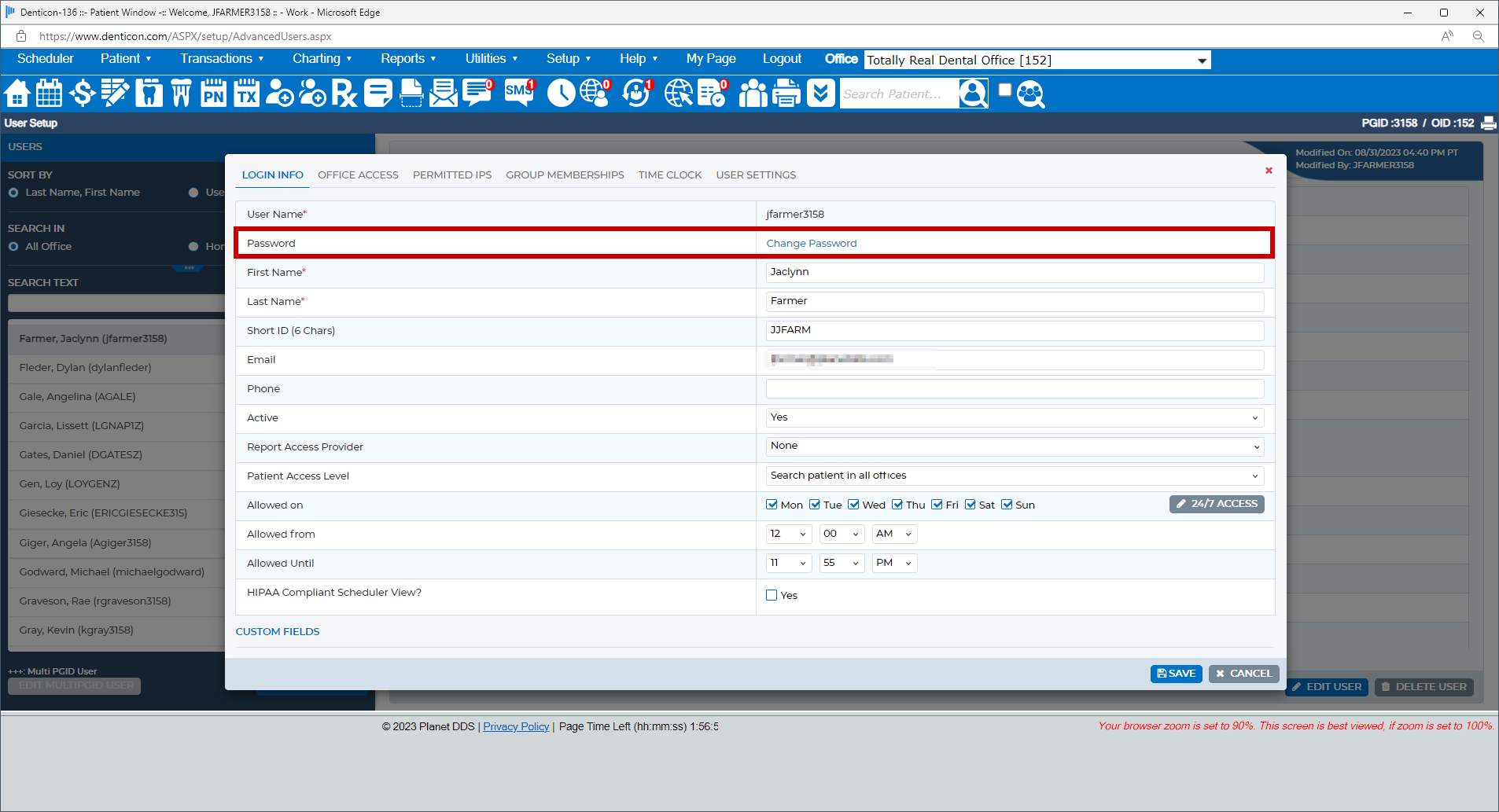 I’m having difficulty with my login password and need to reset it ...