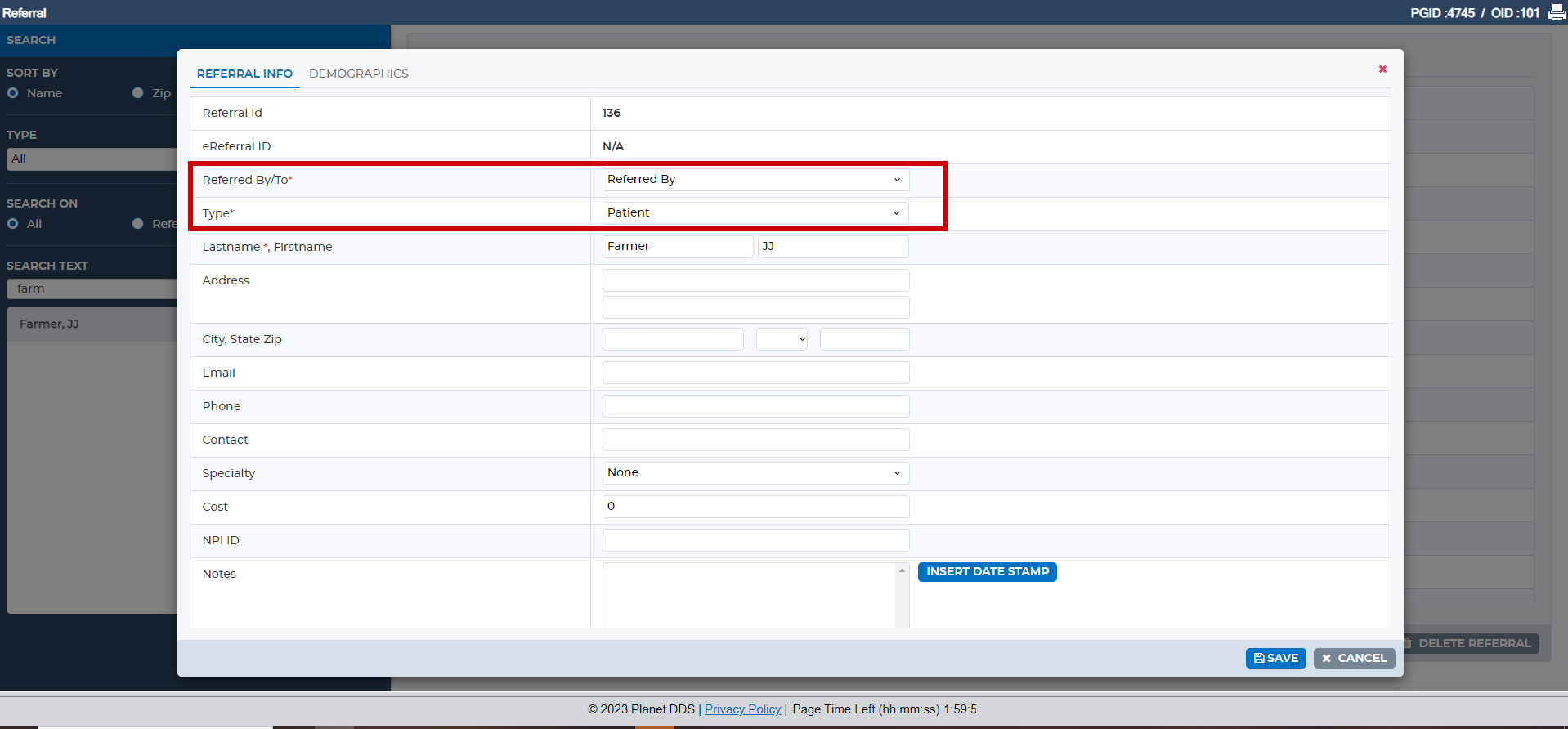 Sometimes our patients refer other people to our practice. How do we ...