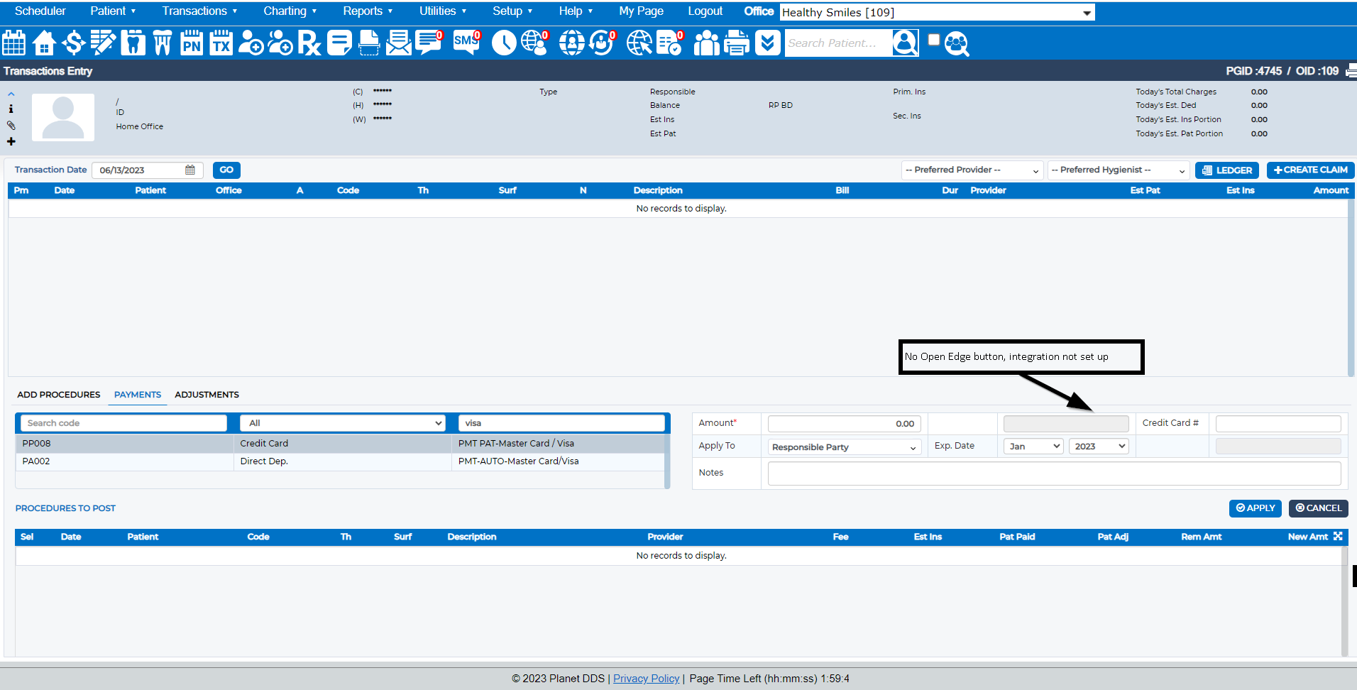How do we know if our office is able to process credit cards through ...