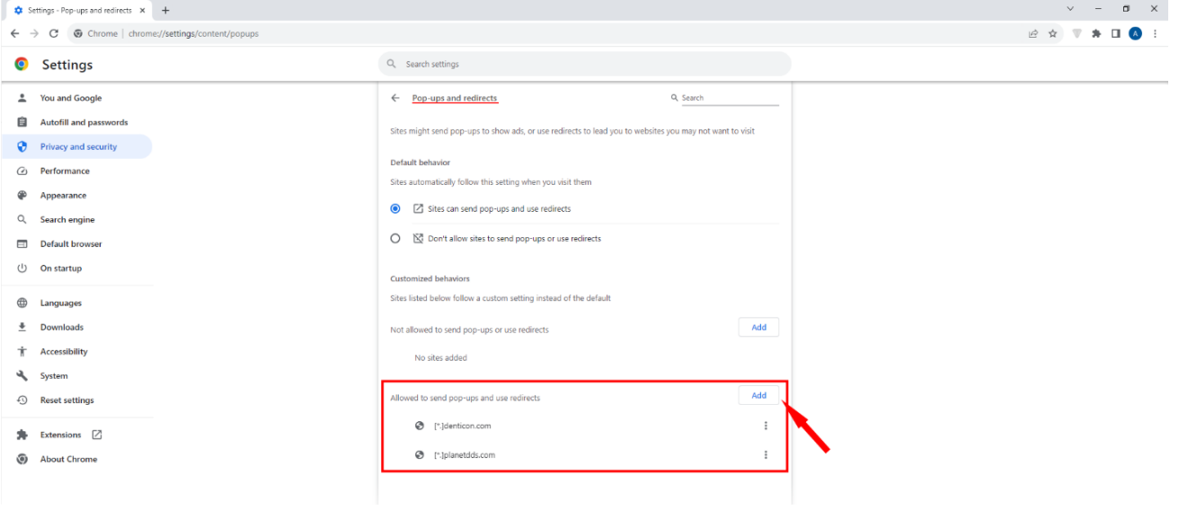 Denticon Login Screen Update 10/05/2023 – Planet DDS