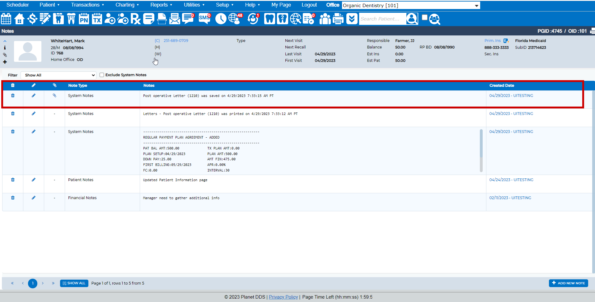 If we print a letter, is that recorded anywhere? – Planet DDS