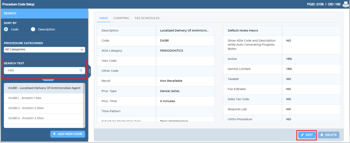How can we modify the Arestin Code (D4381) default material so that it ...