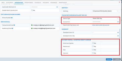 What steps do I need to validate that Planet DDS Pay is setup correctly within Denticon ...