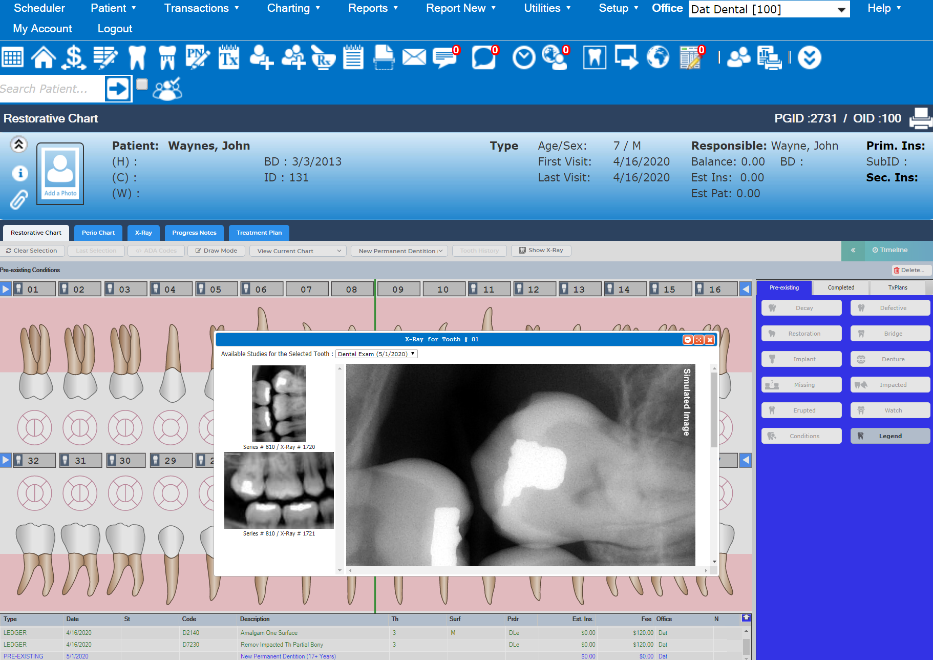 I need to access our xrays/ images on a computer which didn’t take the ...