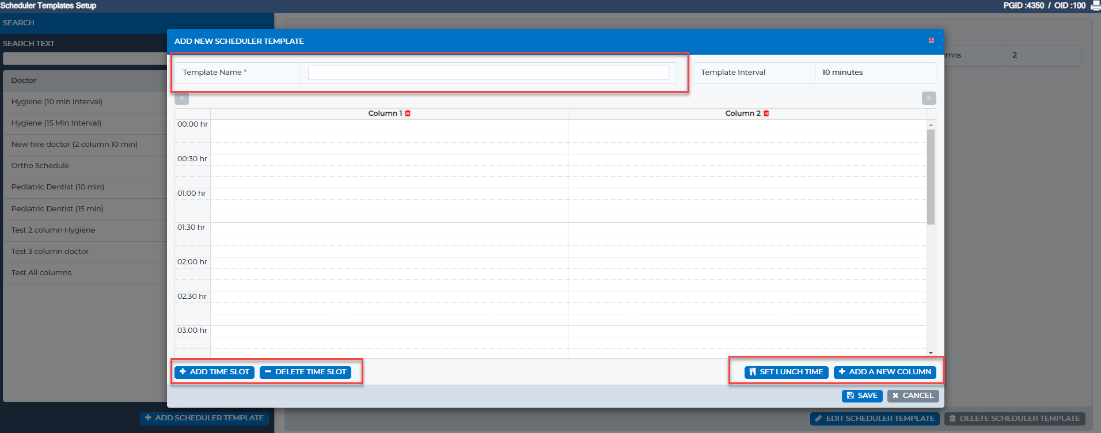 Denticon Setup Guide - Scheduler Setup – Planet DDS
