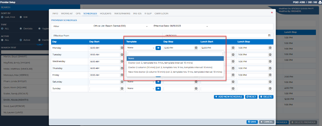 Denticon Setup Guide - Scheduler Setup – Planet DDS