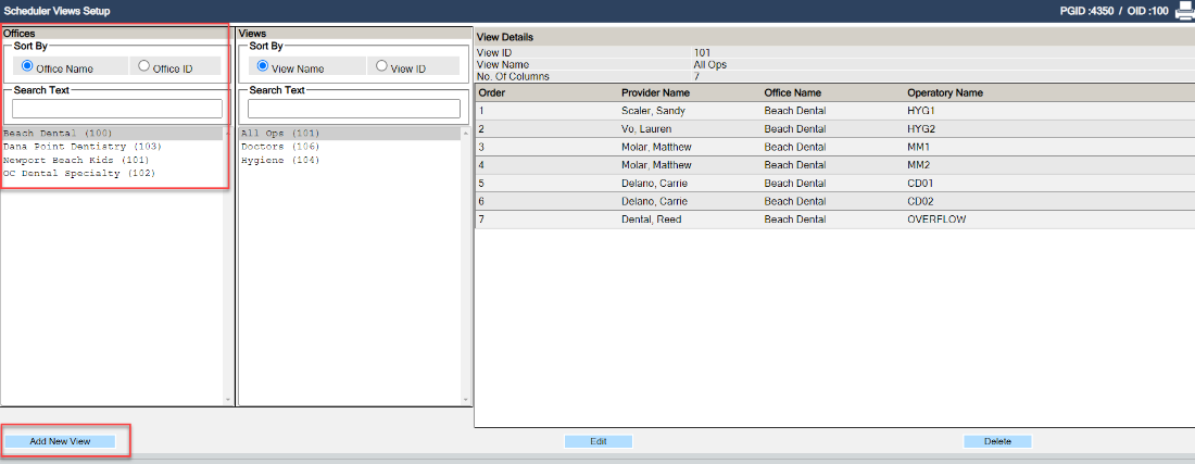 Denticon Setup Guide - Scheduler Setup – Planet DDS