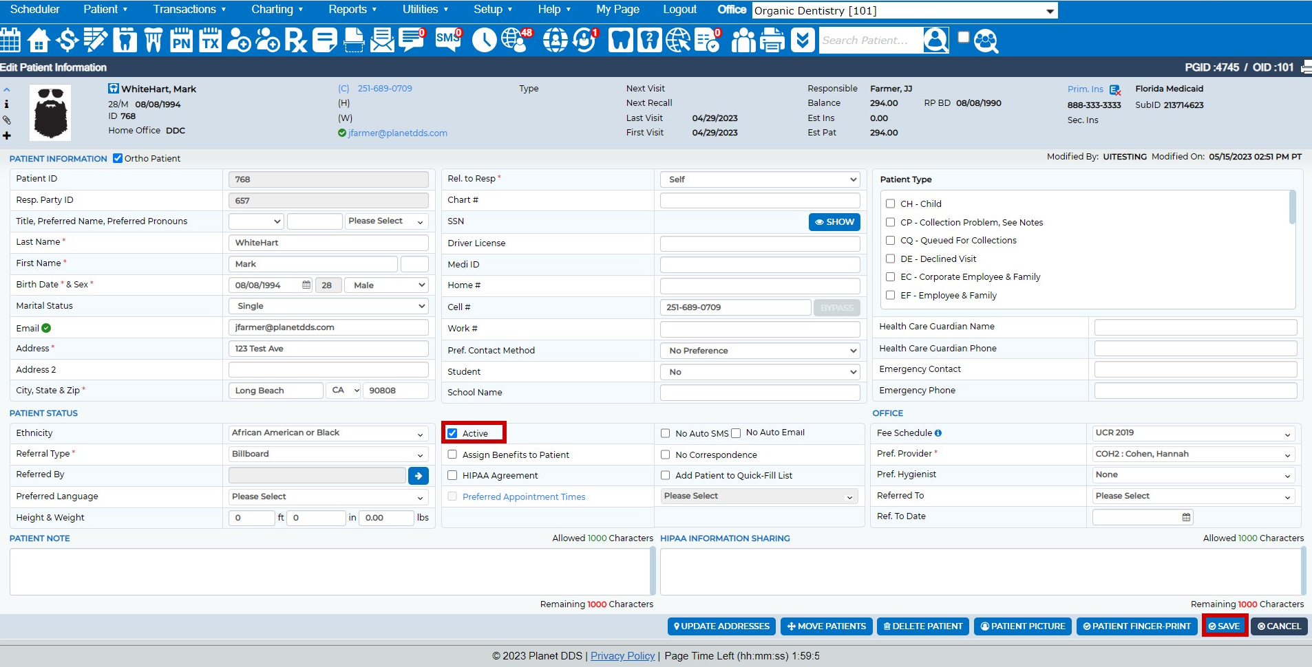 How do I find a patient? – Planet DDS