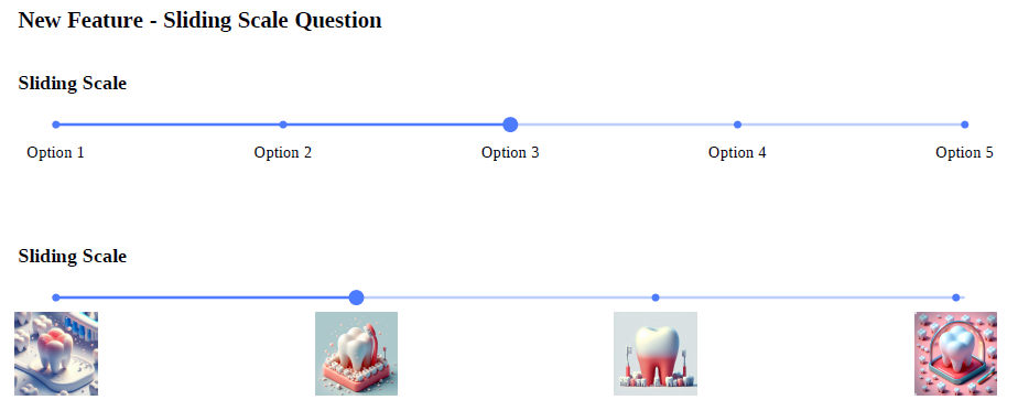 How do we create a sliding scale question type when using Legwork's Form Builder? – Planet DDS