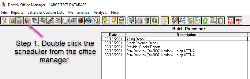 How to create a New Patient in Dentrix, per their recommended settings ...