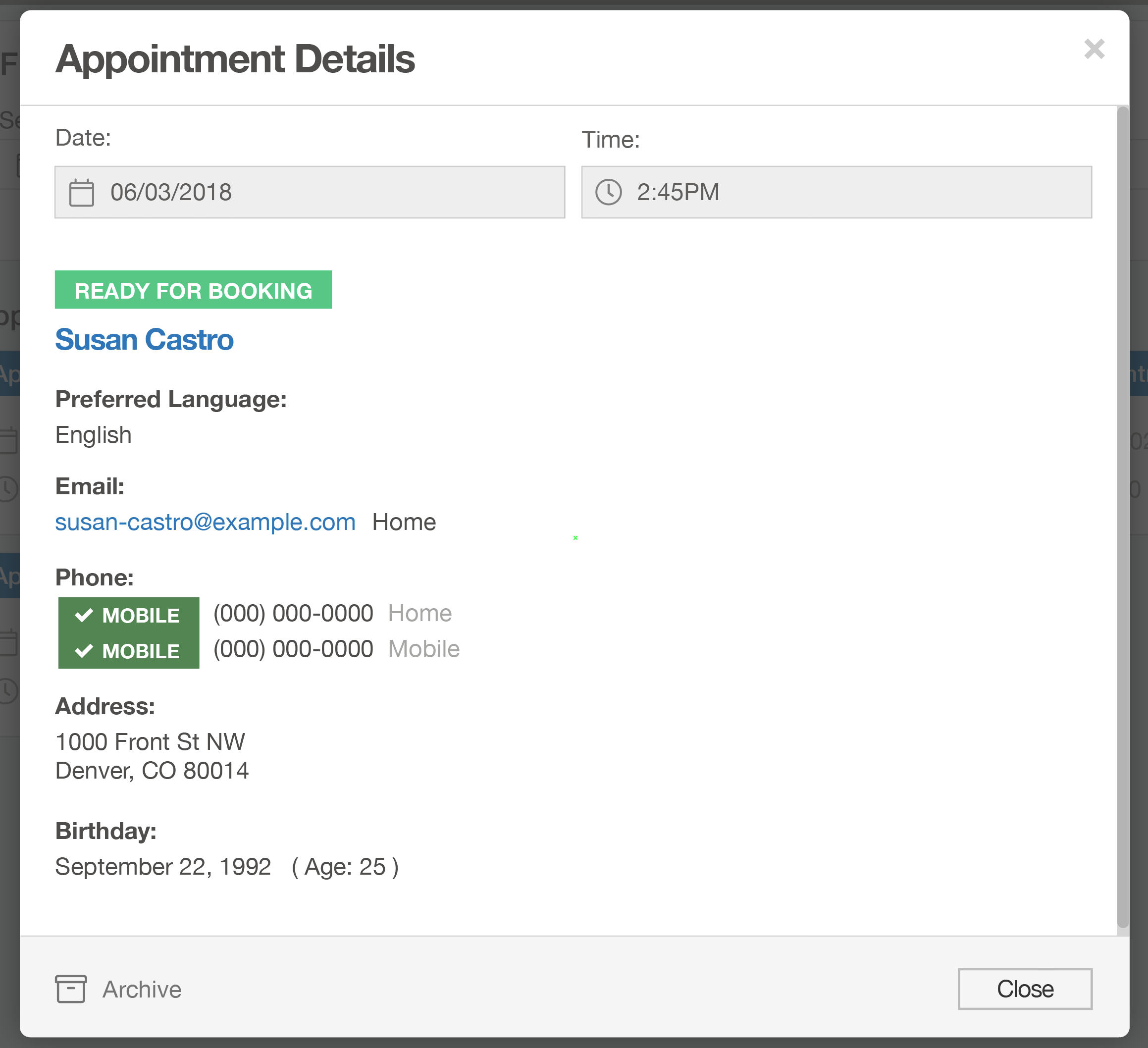 Fast Fill - Sending Last Minute Appointment Availability Requests ...
