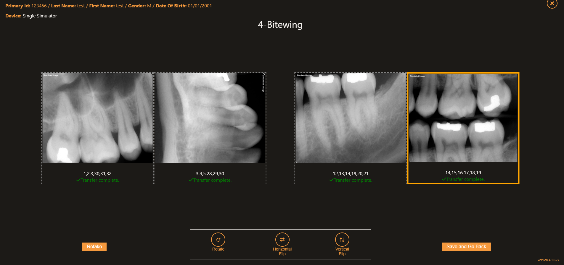Capturing an Image in XVWeb Capture From the Patient Search Screen ...