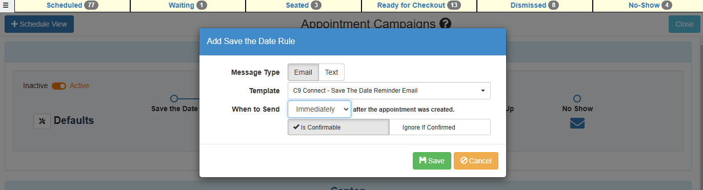 Cloud 9 Connect Appointment Campaigns – Planet DDS