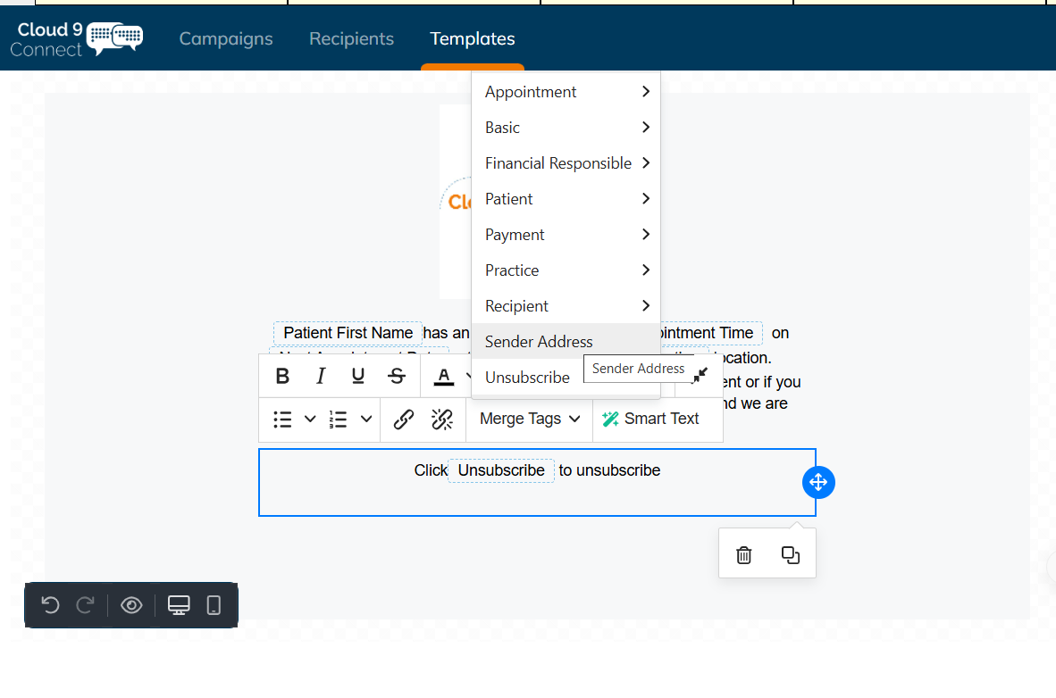 Creating Email Templates for Appointment Campaigns – Planet DDS