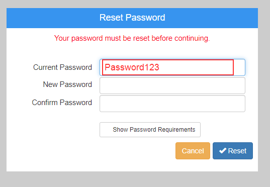 How to Reset an Employee Password – Planet DDS