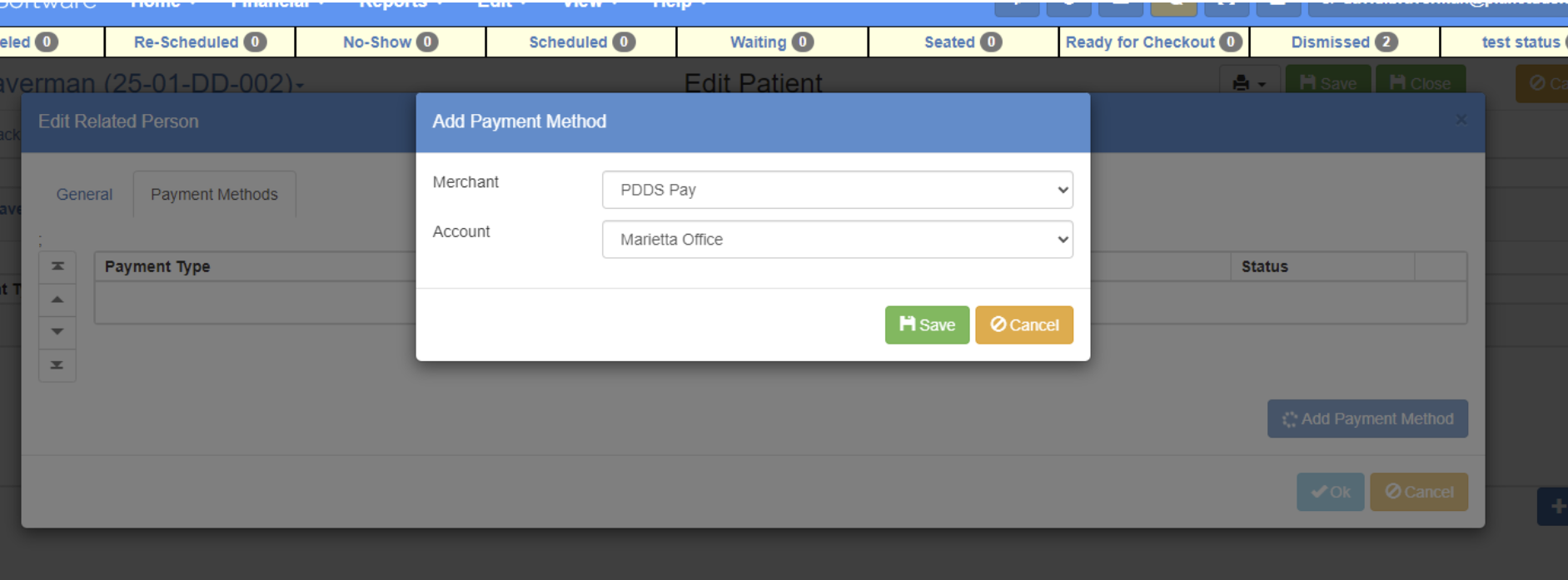 We use PlanetDDS Pay. Can we save a patient's credit card information for future use? – Planet DDS