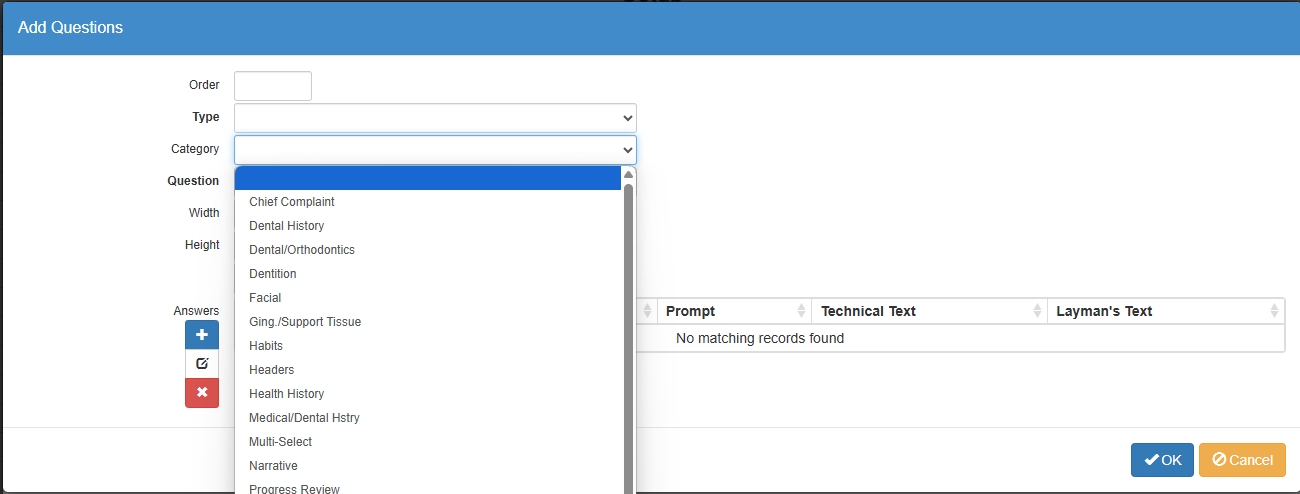 Creating a Questionnaire – Planet DDS