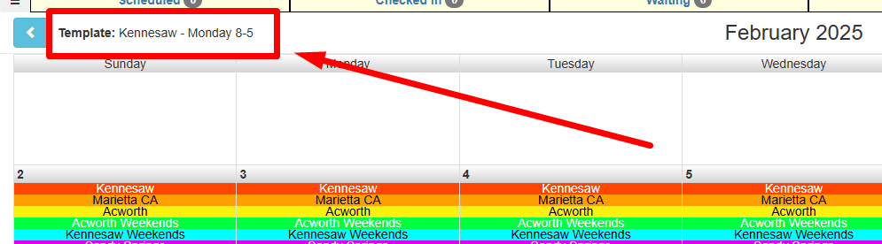 Practice Calendar – Planet DDS