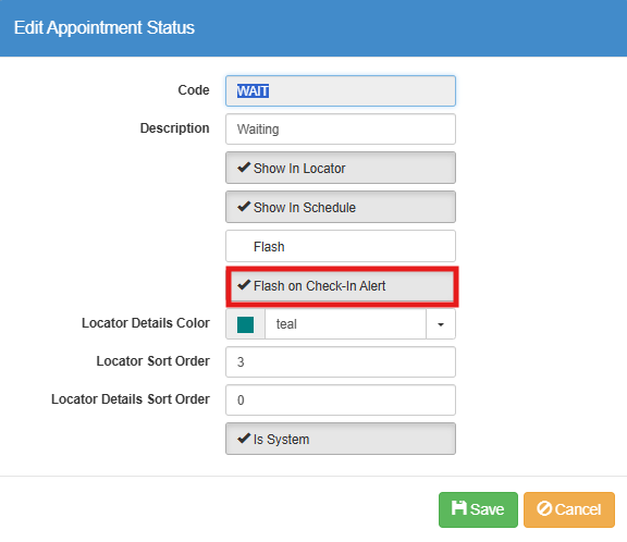 Check In Alerts – Planet DDS