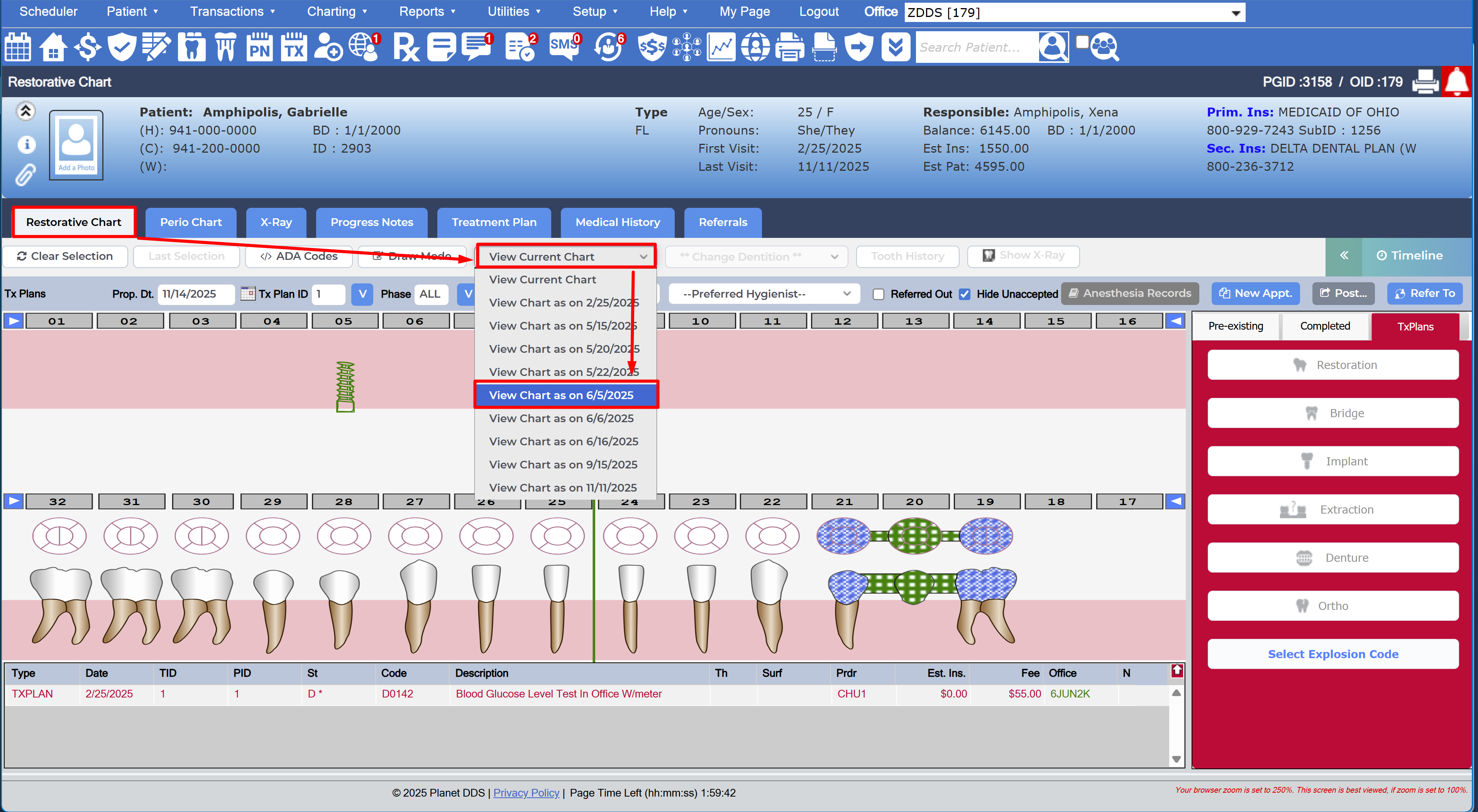 Charts for Previous Dates of Service - FAQ – Planet DDS