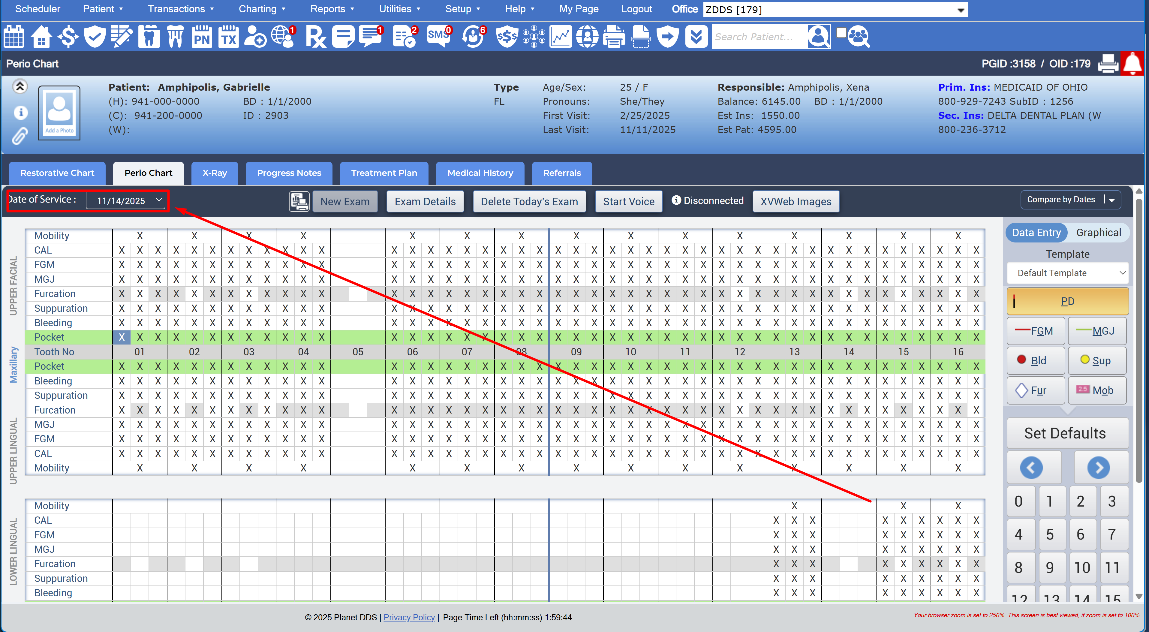 Charts for Previous Dates of Service - FAQ – Planet DDS