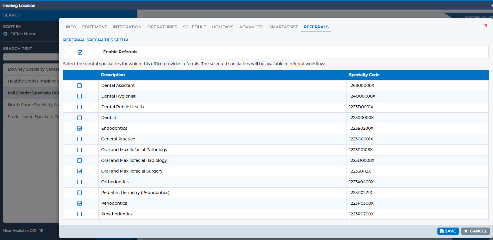 How can I understand the setups for fields of my External Referral Link ...